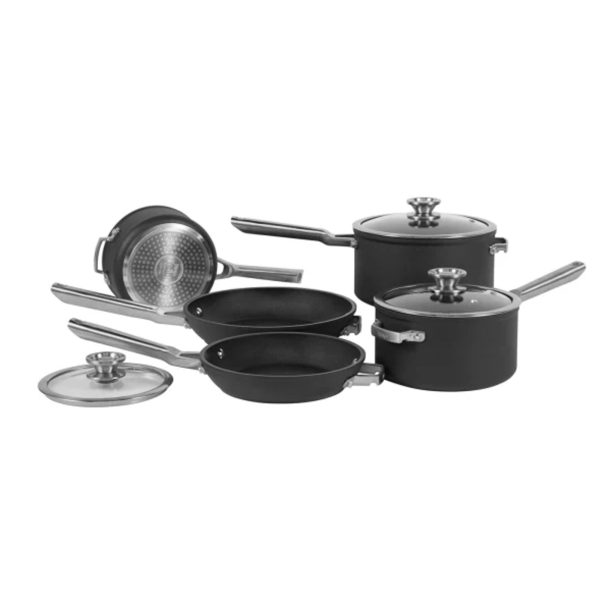 Ninja ZEROSTICK Stackable 5-Piece Pan Set - C55000UK – Ninja Ireland