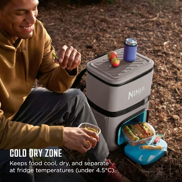 Ninja FrostVault Go 23 litre 36-can Backpack Soft Cooler - Birch Beige ...